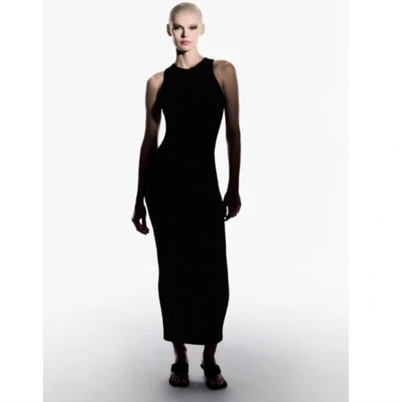 Zara | Dresses | Nwt Zara Nilit Basf Halter Dress Black | Poshmark